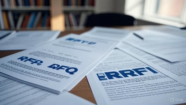 RFI vs RFP vs RFQ: Key Differences Explained With Examples